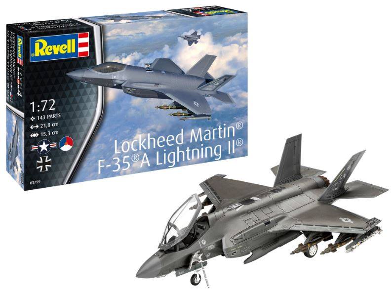 REVELL Models | REVELL 03799 LOCKHEED MARTIN F-35 A LIGHTNING II