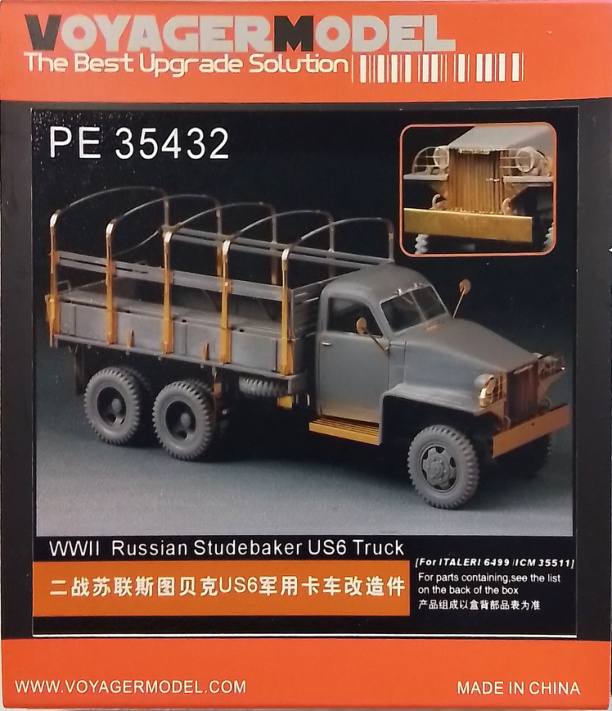 PE 35432 WWII RUSSIAN STUDEBAKER US6 TRUCK