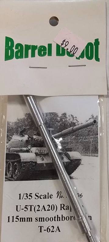 35006 U-5T(2A2O) RAPIRA 115MM SMOOTHBORE GUN T-62A