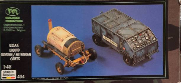 Verlinden Productions 404 Usaf Liquid Oxygen/nitrogen Carts Model Kit ...