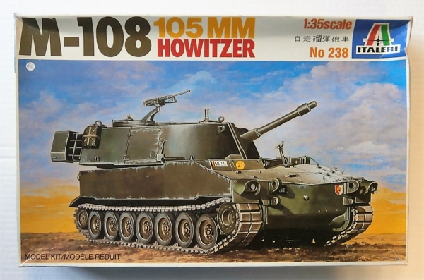ITALERI Models | ITALERI 238 M-108 SP GUN | Model Kits
