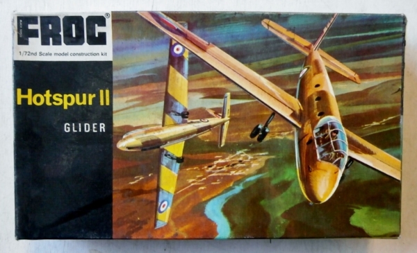 FROG 1/72 F152 HOTSPUR II GLIDER BLACK BOX Model Kit