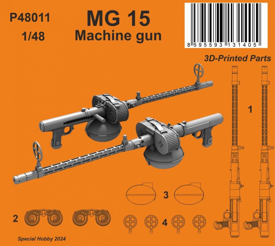 P48011 MG 15 MACHINE GUN