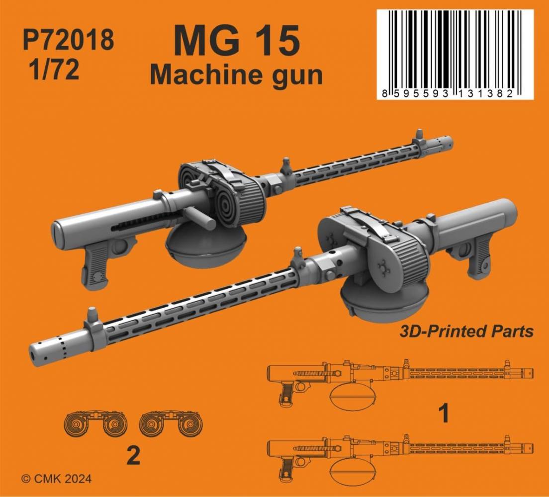 P72018 MG-15 MACHINE GUN
