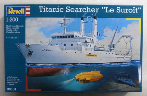 REVELL Models | REVELL 05131 TITANIC SEARCHER LE SUROIT | Model Kits
