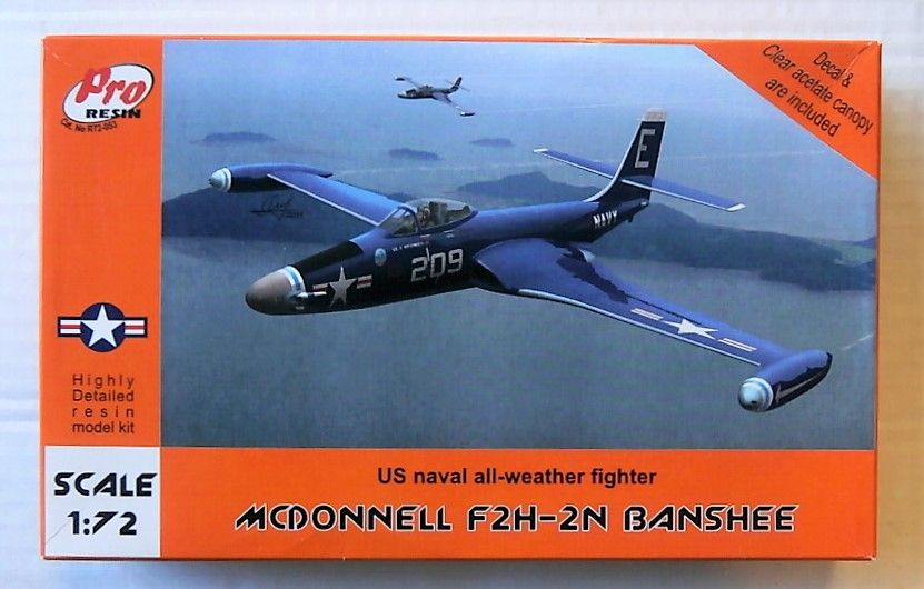 Pro Resin 053 Mcdonnell F2h-2n Banshee Model Kit