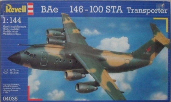 REVELL Models | REVELL 04035 BAE 146-100 STA TRANSPORTER | Model Kits