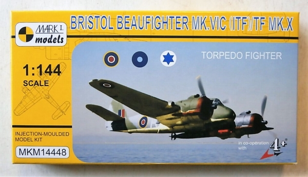 MARK I MODELS 1/144 14448 BRISTOL BEAUFIGHTER Mk.VIC TF MKX Model Kit