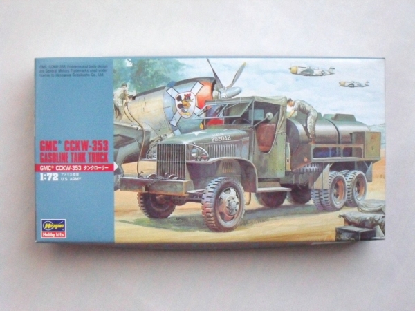 HASEGAWA 1/72 MT21 GMC CCKW-353 GASOLINE TRUCK Military Model Kit