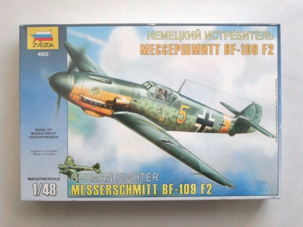 ZVEZDA MODELS | ZVEZDA MODELS 4802 MESSERSCHMITT Bf 109 F2
