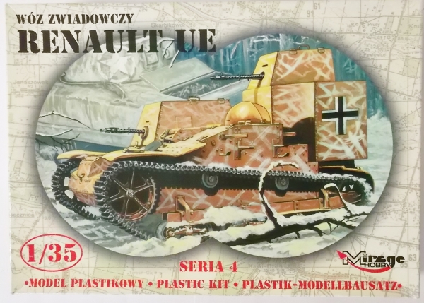 MIRAGE 1/35 35307 RENAULT UE (GERMAN) Military Model Kit
