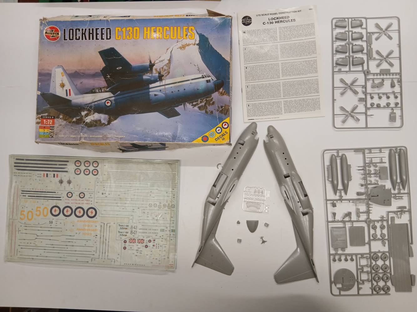 AIRFIX 09003 LOCKHEED C130 HERCULES (INCOMPLETE)