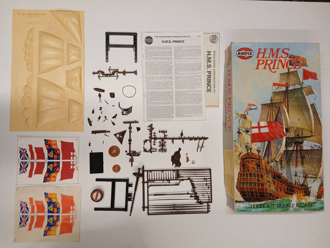 AIRFIX 09254 HMS PRINCE (INCOMPLETE)