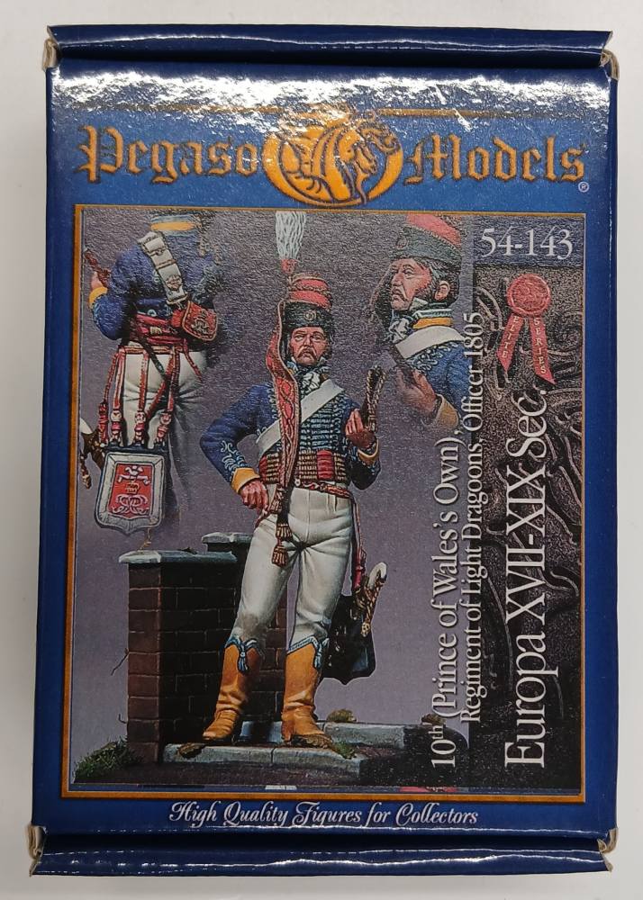 54143 10TH PRINCE OF WALES REGIMENT OF LIGHT DRAGOONS OFFICER 1805