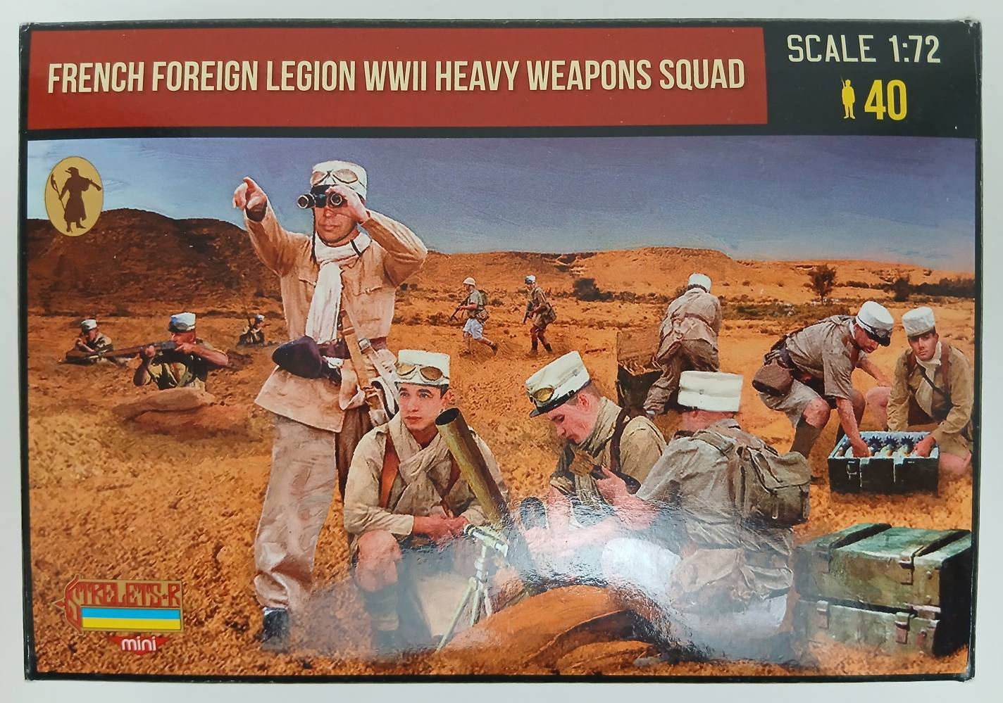 M152 FRENCH FOREIGN LEGION WWII HEAVY WEAPONS SQUAD