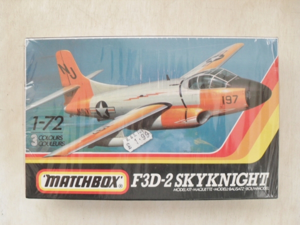 Matchbox Pk-134 F3d-2 Skyknight Model Kit | Aircraft Model Kits