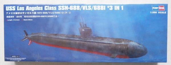 HOBBYBOSS 1/350 83530 USS LOS ANGELES CLASS SSN-688/VLS/6881 3 IN 1 ...