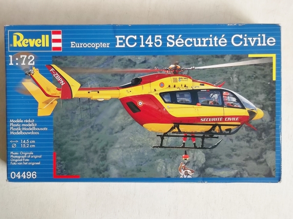 REVELL Models | REVELL 04496 EUROCOPTER EC145 SECURITE CIVILE