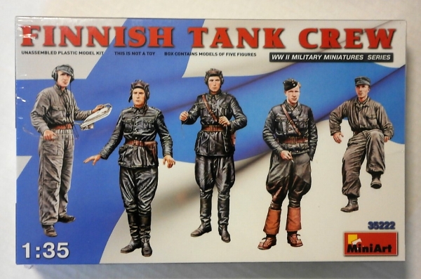 MINIART 1/35 35222 FINNISH TANK CREW Model Figures