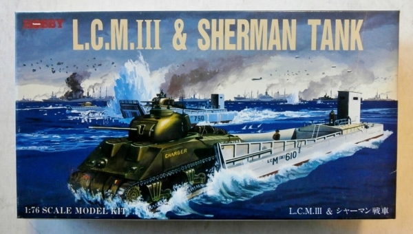 HOBBY 1/76 W06 L.C.M.III & SHERMAN TANK Military Model Kit