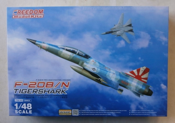 FREEDOM MODELS 1/48 18003 F-20B/N TIGERSHARK Model Kit