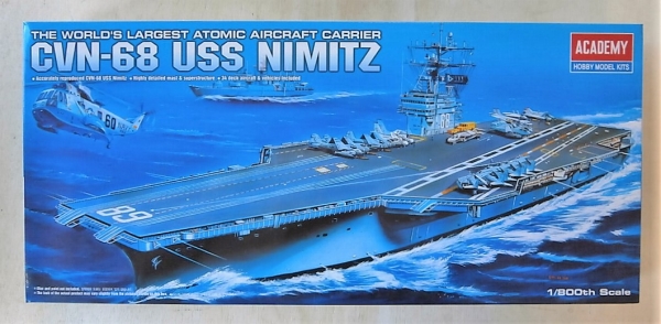 Academy 14213 Cvn-68 Uss Nimitz Model Kit | Model Ships Kits