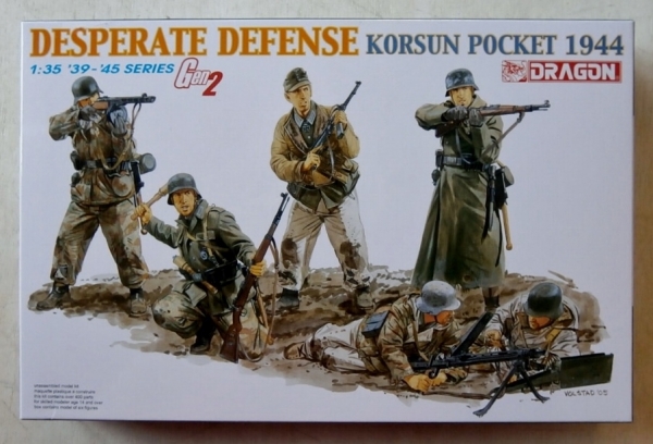 DRAGON 1/35 6273 DESPERATE DEFENSE KORSUN POCKET 1944 Military Model Kit
