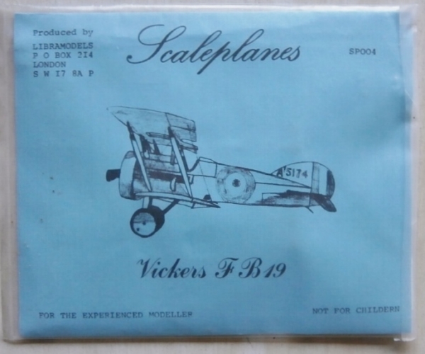 LIBRAMODELS 1/72 004 VICKERS FB 19 Vacform Model Kit
