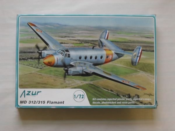AZUR 1/72 A028 MD 312/315 FLAMANT Model Kit