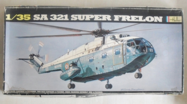 HELLER 1/35 496 SA 321 SUPER FRELON (UK SALE ONLY) Model Kit