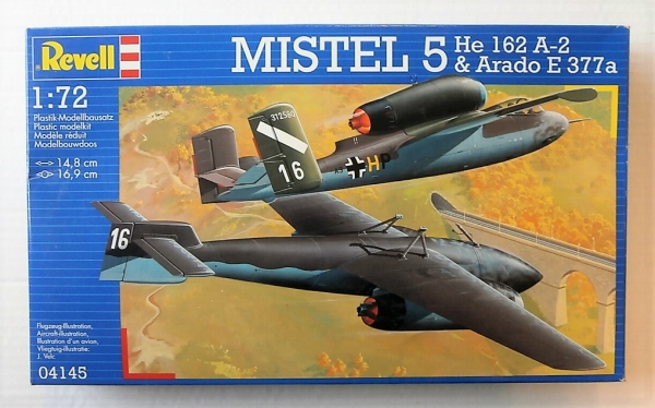 REVELL Models | REVELL 04145 MISTEL 5 He 162 A-2 & ARADO E377a
