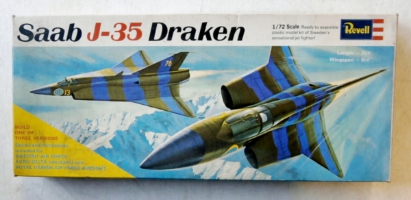 REVELL Models | REVELL H131 SAAB J-35 DRAKEN | Model Kits