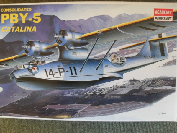 ACADEMY 1/72 2123 CONSOLIDATED PBY-5 CATALINA Model Kit