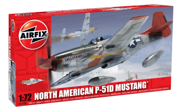 AIRFIX Models | AIRFIX 01004 NORTH AMERICAN P-51D MUSTANG | Model Kits