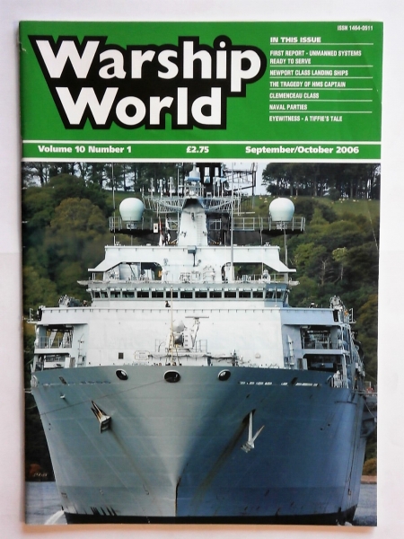WARSHIP WORLD VOL 10 No 1 2006 ( HMS CAPTAIN - CLEMENCEAU CLASS ) Book