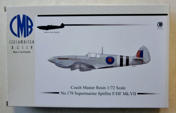 CZECH MASTER RESIN 1/72 178 SUPERMARINE SPITFIRE F VII/HF VII Resin ...
