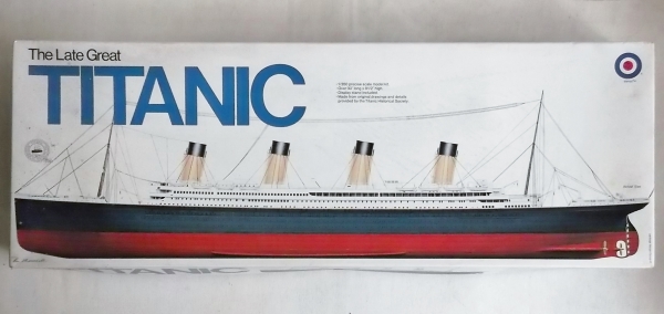 ENTEX 1/350 8509 TITANIC (UK SALE ONLY) Model Kit