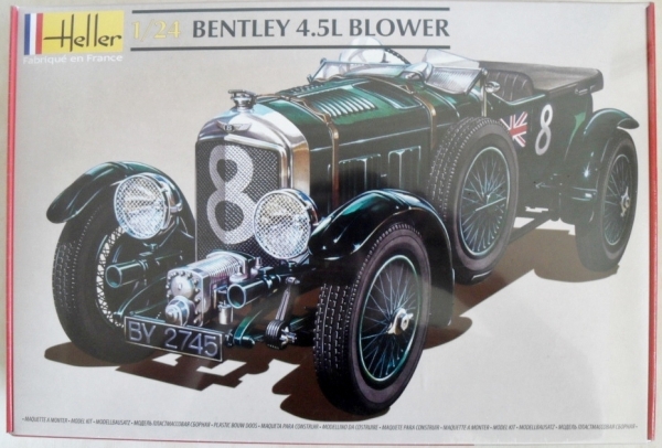 HELLER 1/24 80722 BENTLEY 4.5L BLOWER Model Kit
