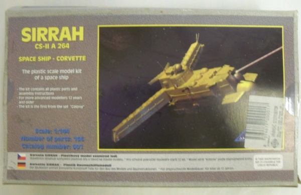 ANDROMEDA 1/144 001 SIRRAH CS-II A 264 CORVETTE Model Kit