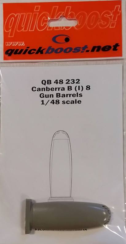 QB 48 232 CANBERRA B (1) 8 GUN BARRELS