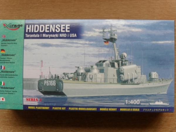 Mirage 40232 Hiddensee Model Kit | Model Ships Kits