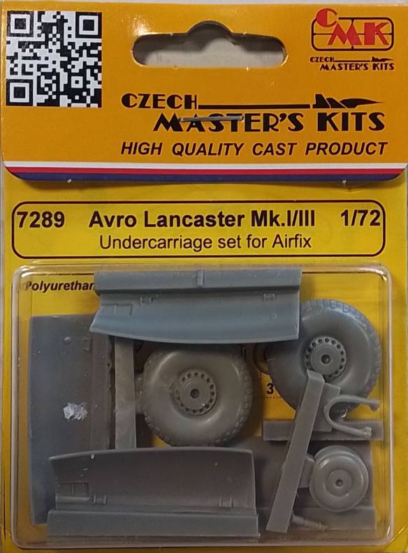 7289 AVRO LANCASTER MK.I/III UNDERCARRIAGE SET FOR AIRFIX