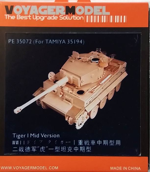 PE 35072 (FOR TAMIYA 35194) TIGER 1 MID VERSION
