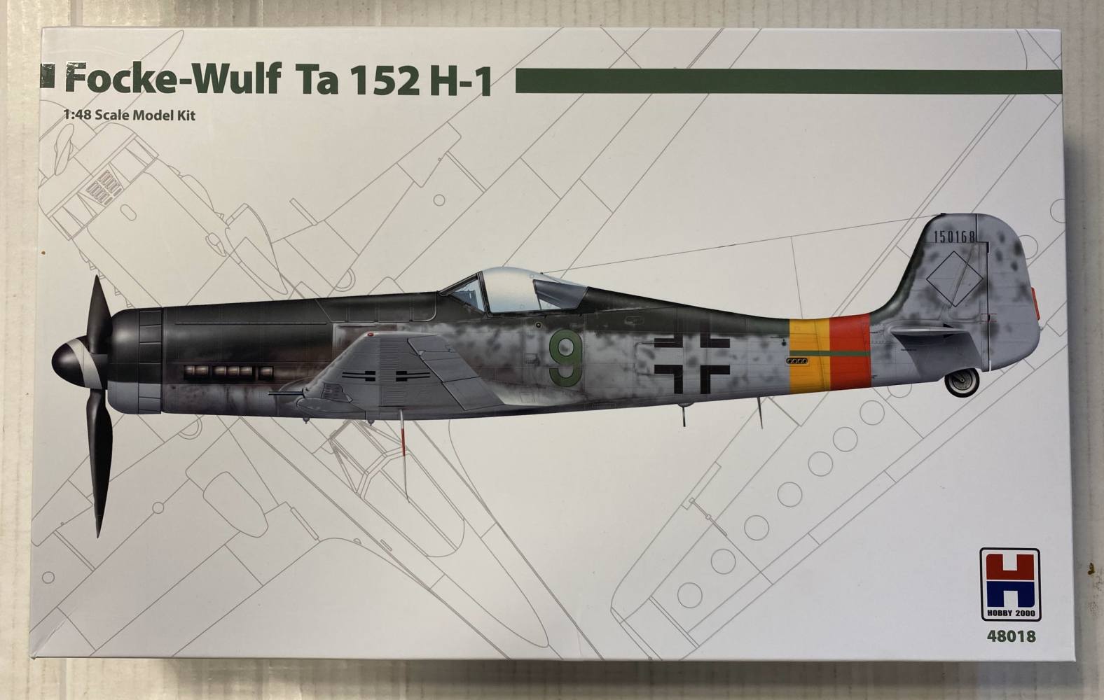 Hobby 2000 48018 Focke-wulf Ta 152 H-1 Model Kit | Aircraft Model Kits
