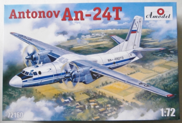 A MODEL 1/72 72160 ANTONOV An-24T Model Kit