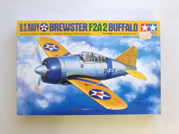TAMIYA Models | TAMIYA 61031 BREWSTER BUFFALO F2A-2 US NAVY