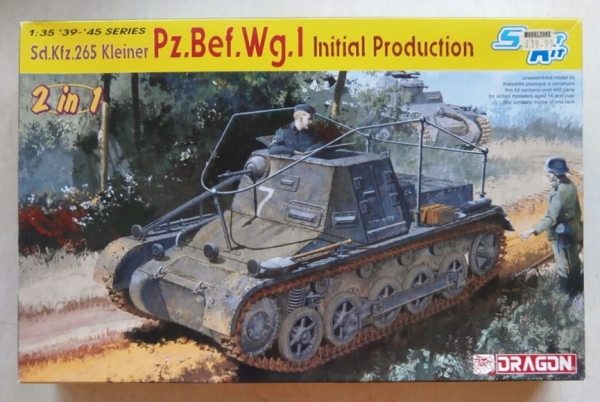 DRAGON 1/35 6597 Sd.Kfz.265 KLEINER Pz.Bef.Wg.1 INITIAL PRODUCTION ...