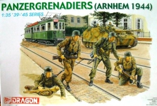 DRAGON 1/35 6161 PANZERGRENADIERS ARNHEM 1944 Military Model Kit