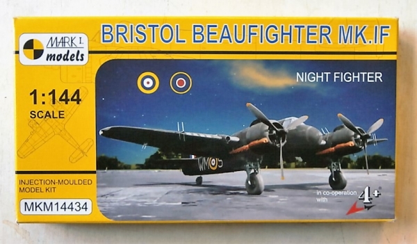 MARK I MODELS 1/144 14434 BRISTOL BEAUFIGHTER Mk.IF Model Kit