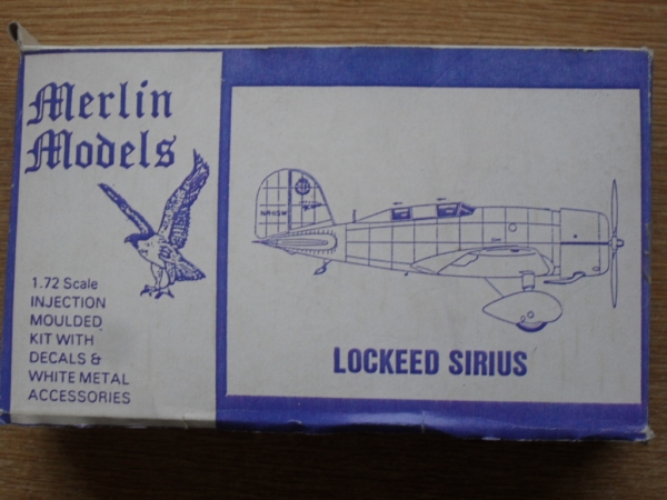 MERLIN 1/72 LOCKHEED SIRIUS Model Kit